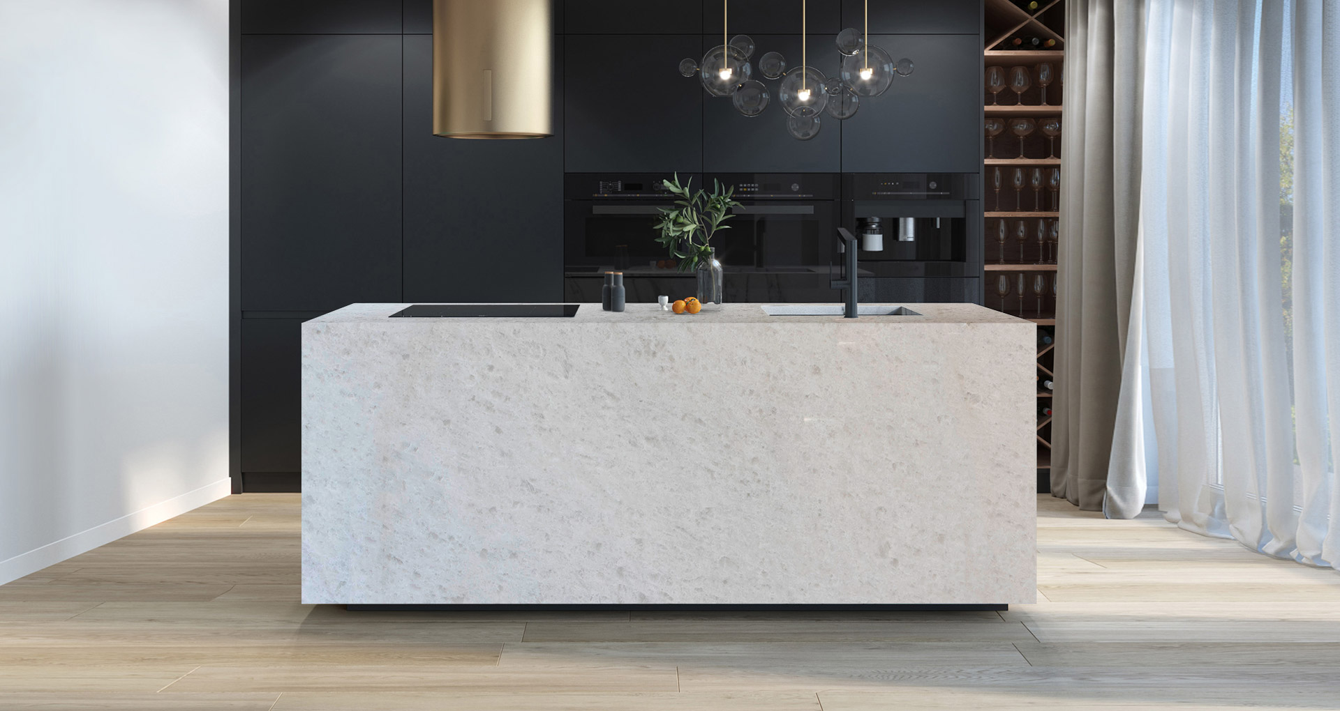 New Opala White - L3909 - Marmi Orobici Graniti