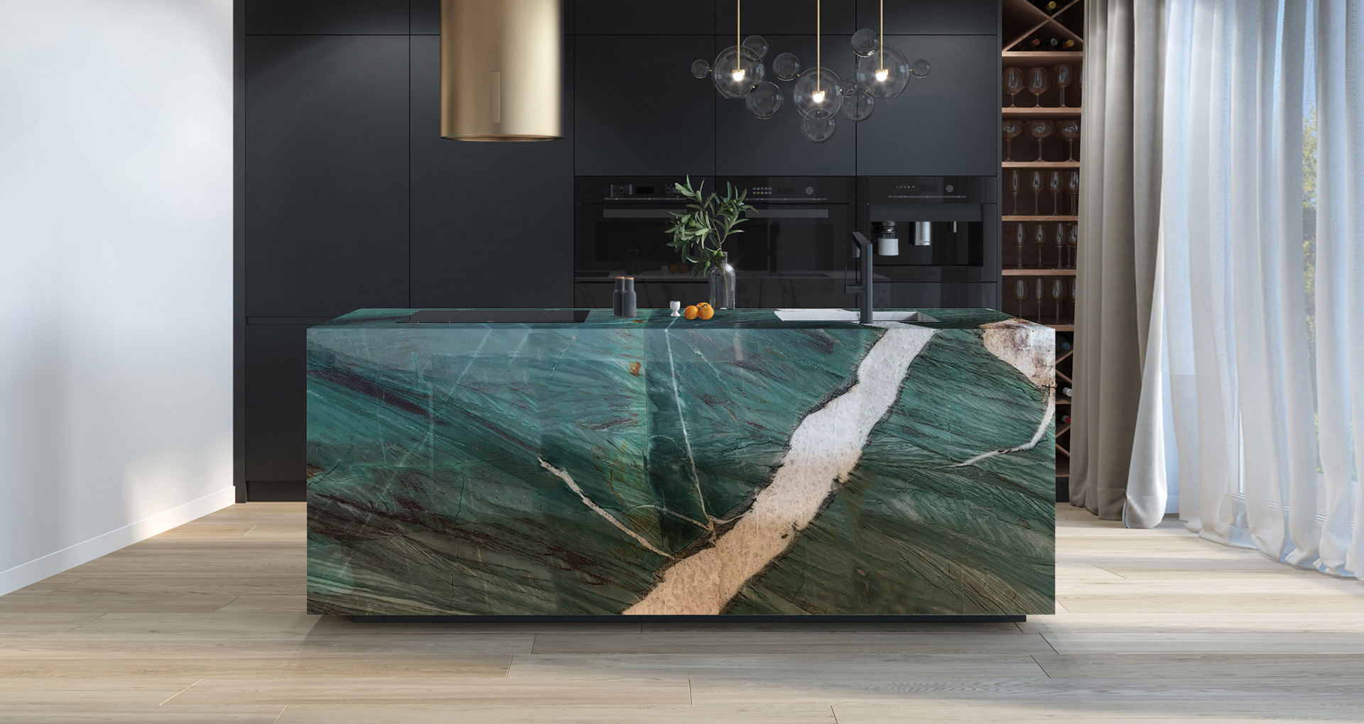 Botanic Wave - VR4508_ - Marmi Orobici Graniti